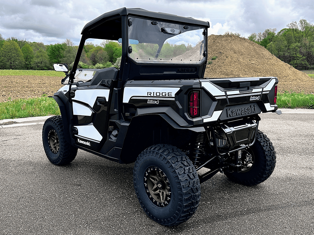 Spike Kawasaki Ridge Rear Shield With Adjustable Vent – Rugged Terrain