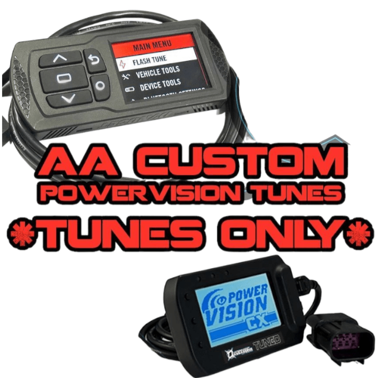 AA Custom Tunes for Power Vision for RZR Pro XP / Turbo R / Pro S ...
