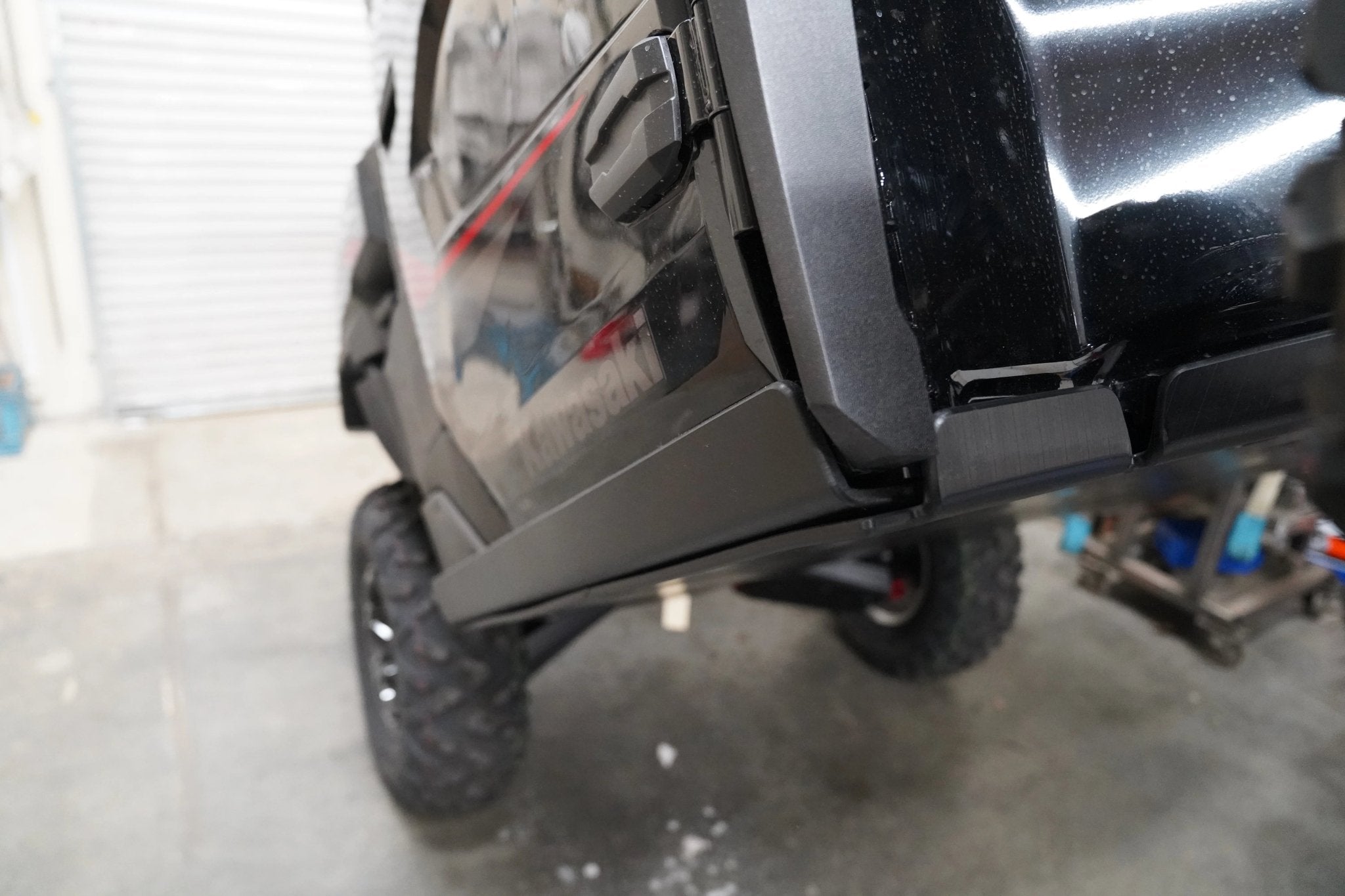 Factory UTV Kawasaki Ridge UHMW Rock Sliders – Rugged Terrain