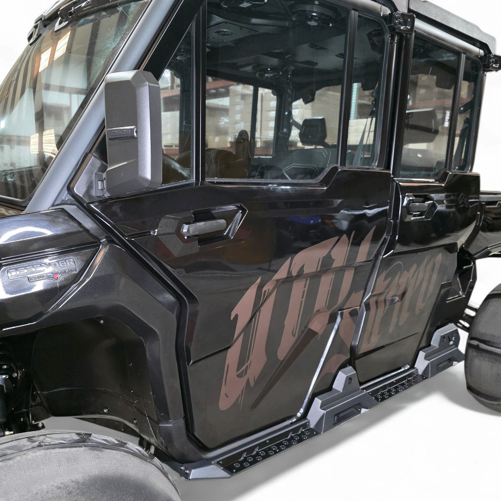 Elektric Offroad Rock Steps 2016+ Can-Am Defender Max – Rugged Terrain