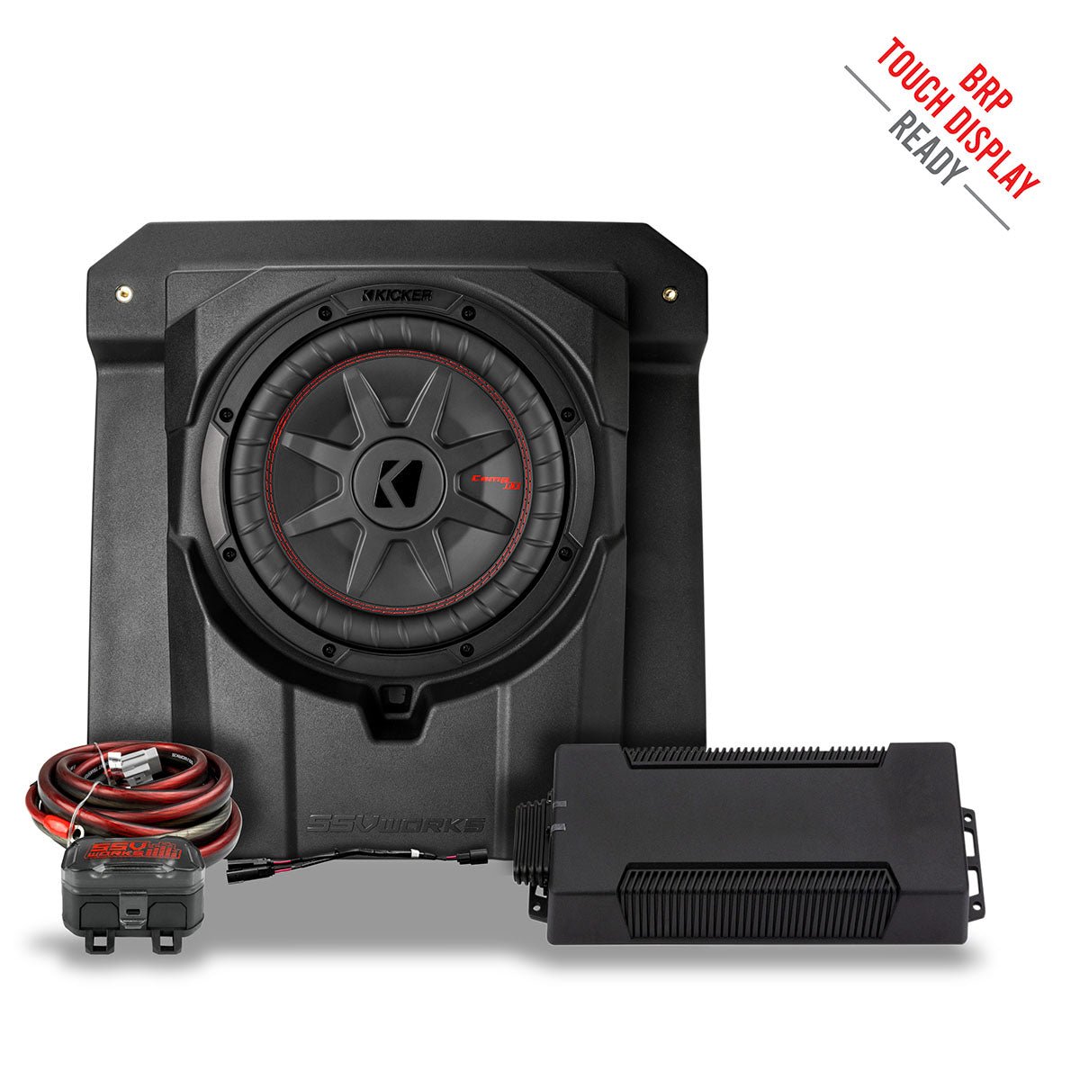 2024-2026 CanAm® Maverick R Front Under-Seat 850watt 10" Subwoofer Add ...