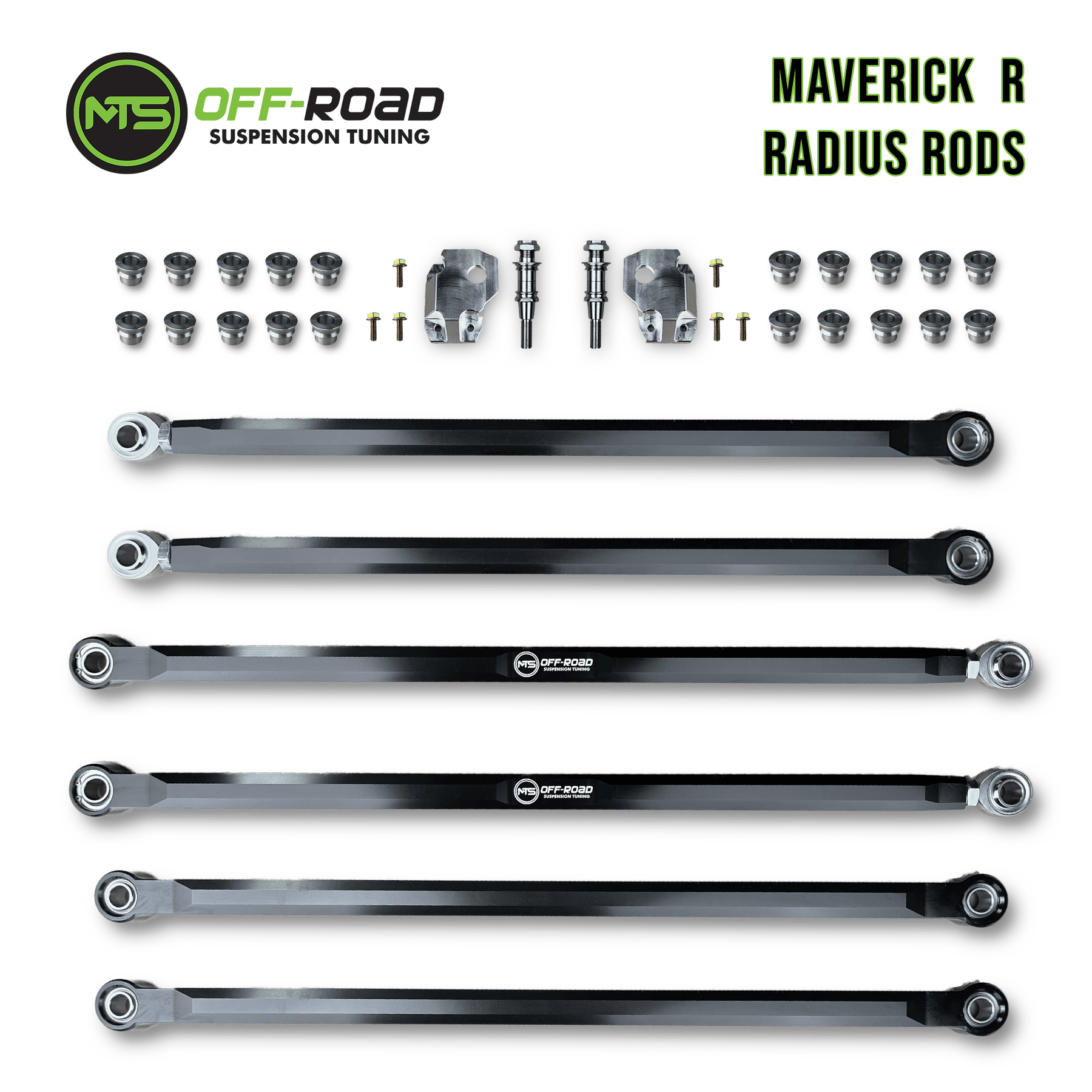 MTS Off-Road Can-Am Maverick R Radius Rods – Rugged Terrain