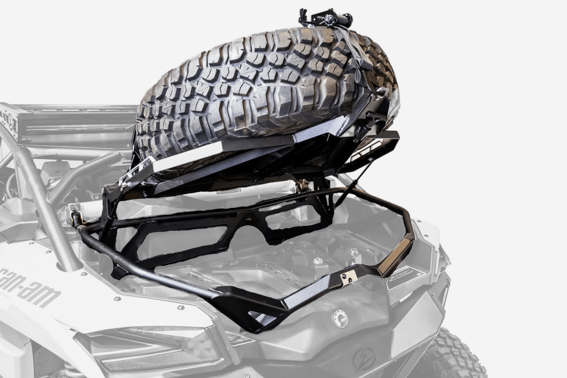 2017+ Can Am X3 Maverick Volt Series Baja Spare Tire Rack | EOD ...