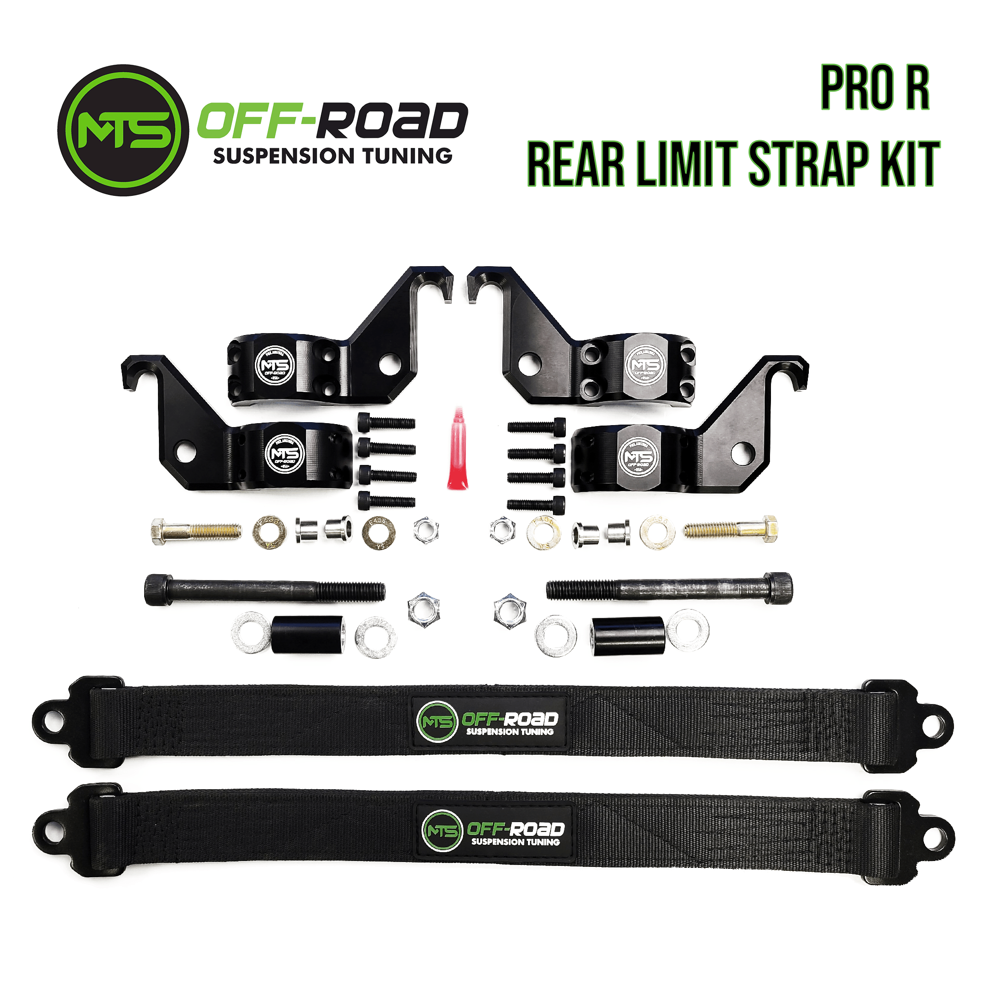 MTS Off-Road Polaris RZR Pro R Rear Limit Straps – Rugged Terrain
