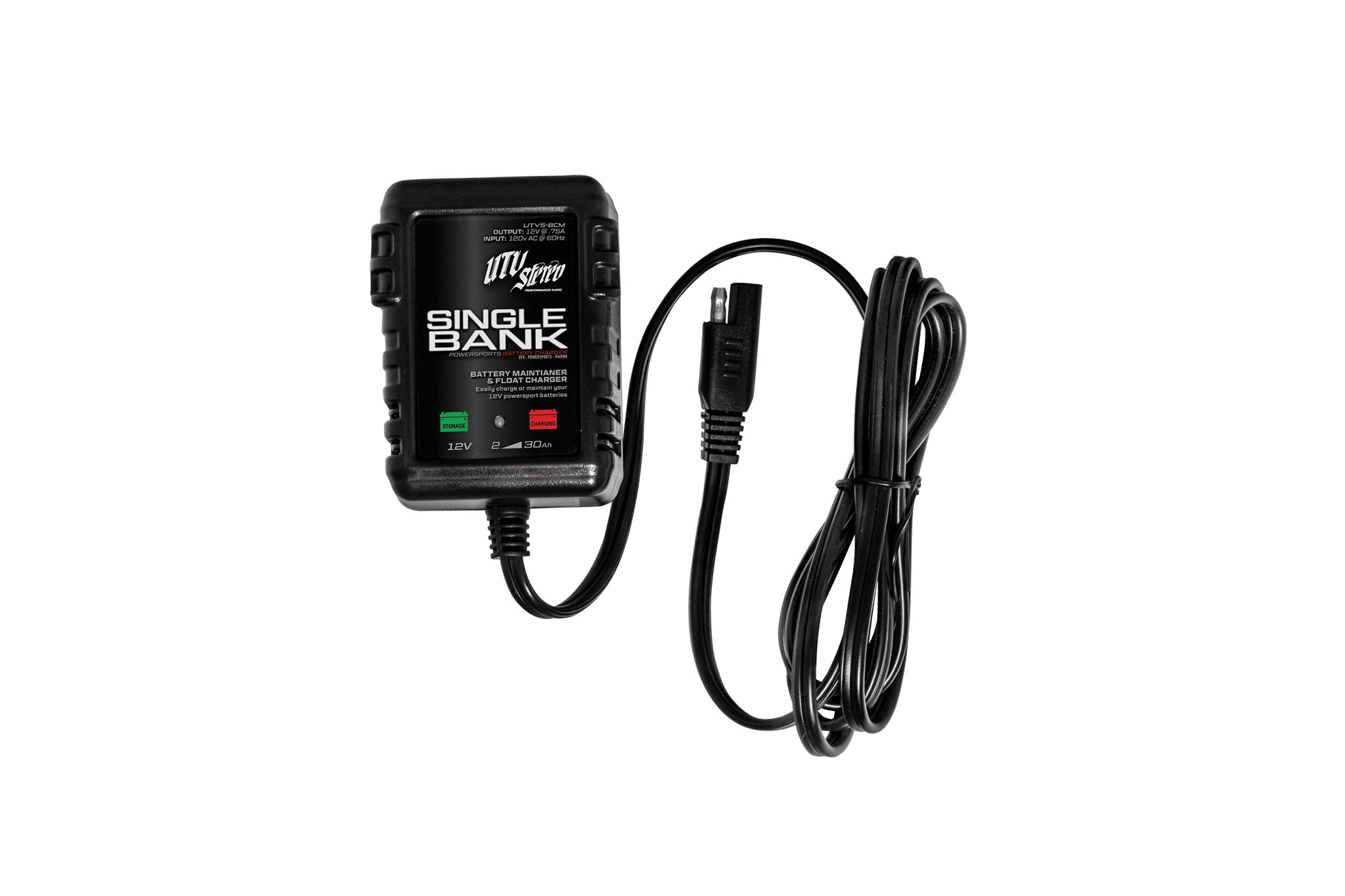 12V Powersports Automatic Battery Charger / Maintainer | UTV Stereo ...