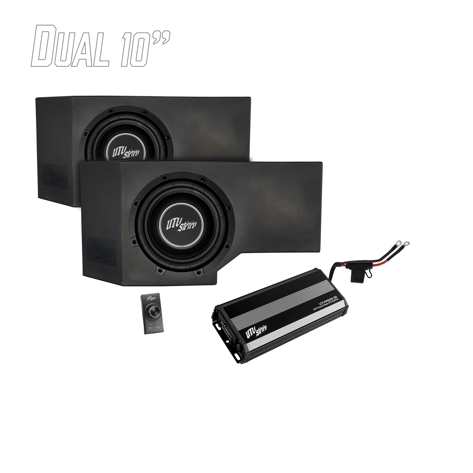 Can-Am® Defender HD11 500W Dual 10" Subwoofer Kit | UTV Stereo – Rugged ...