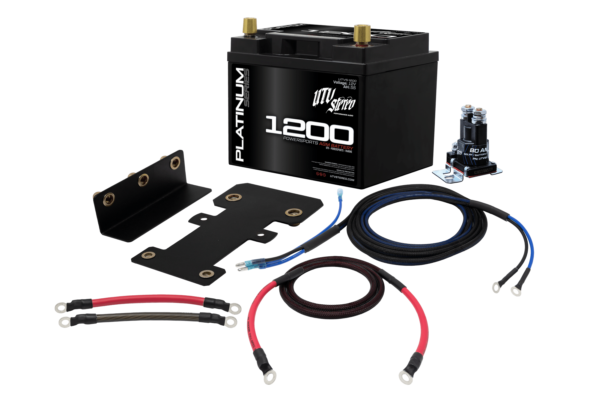 Kawasaki Teryx5 H2 2nd Battery Kit | UTV Stereo – Rugged Terrain