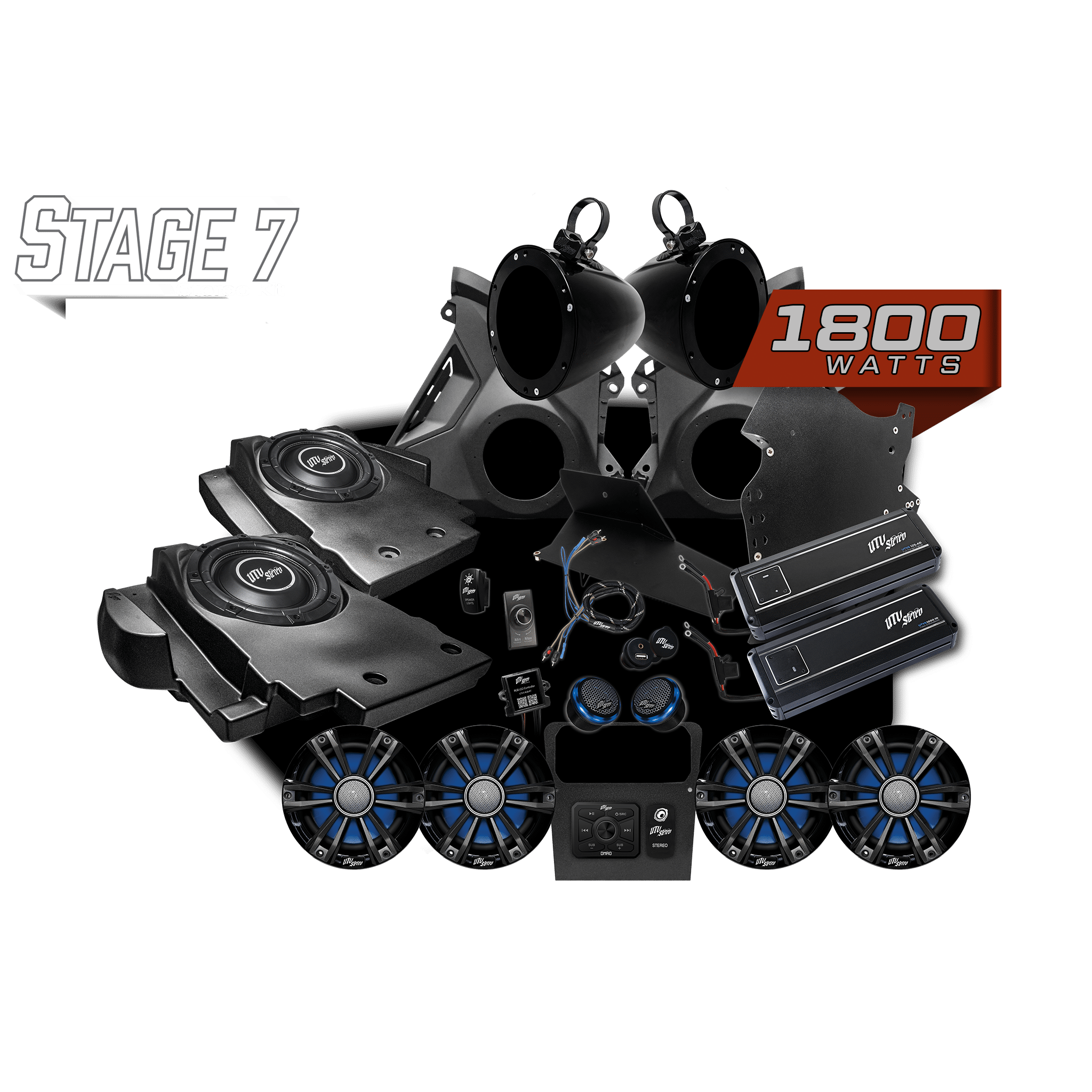 Can-Am Maverick R Signature Series Stage 7 Stereo Kit | UTV Stereo ...