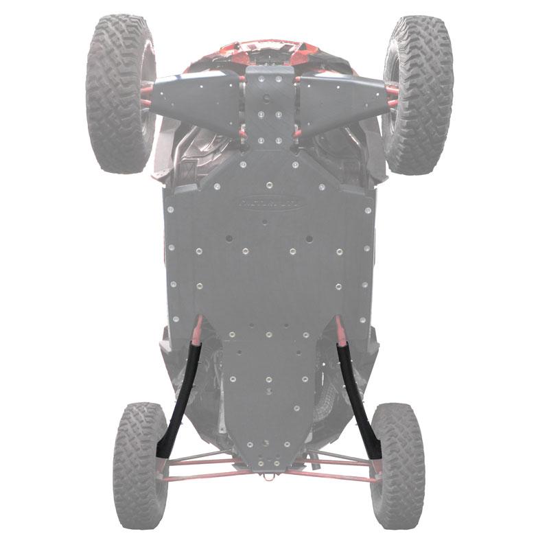 Factory UTV Polaris RZR XP Turbo S UHMW Trailing Arm Guards – Rugged ...