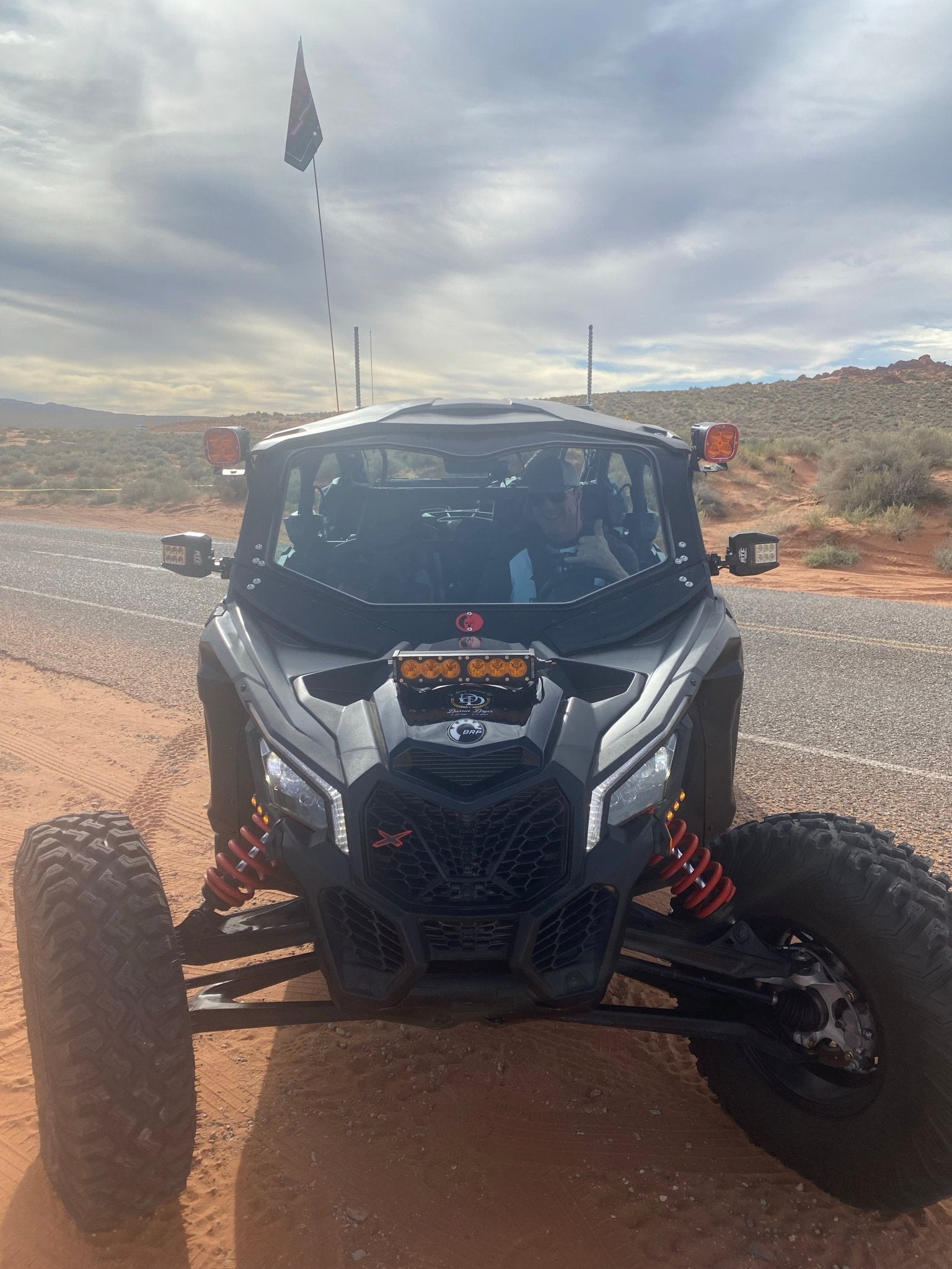 ATC Can Am X3 Upper A Pillar mount – Rugged Terrain