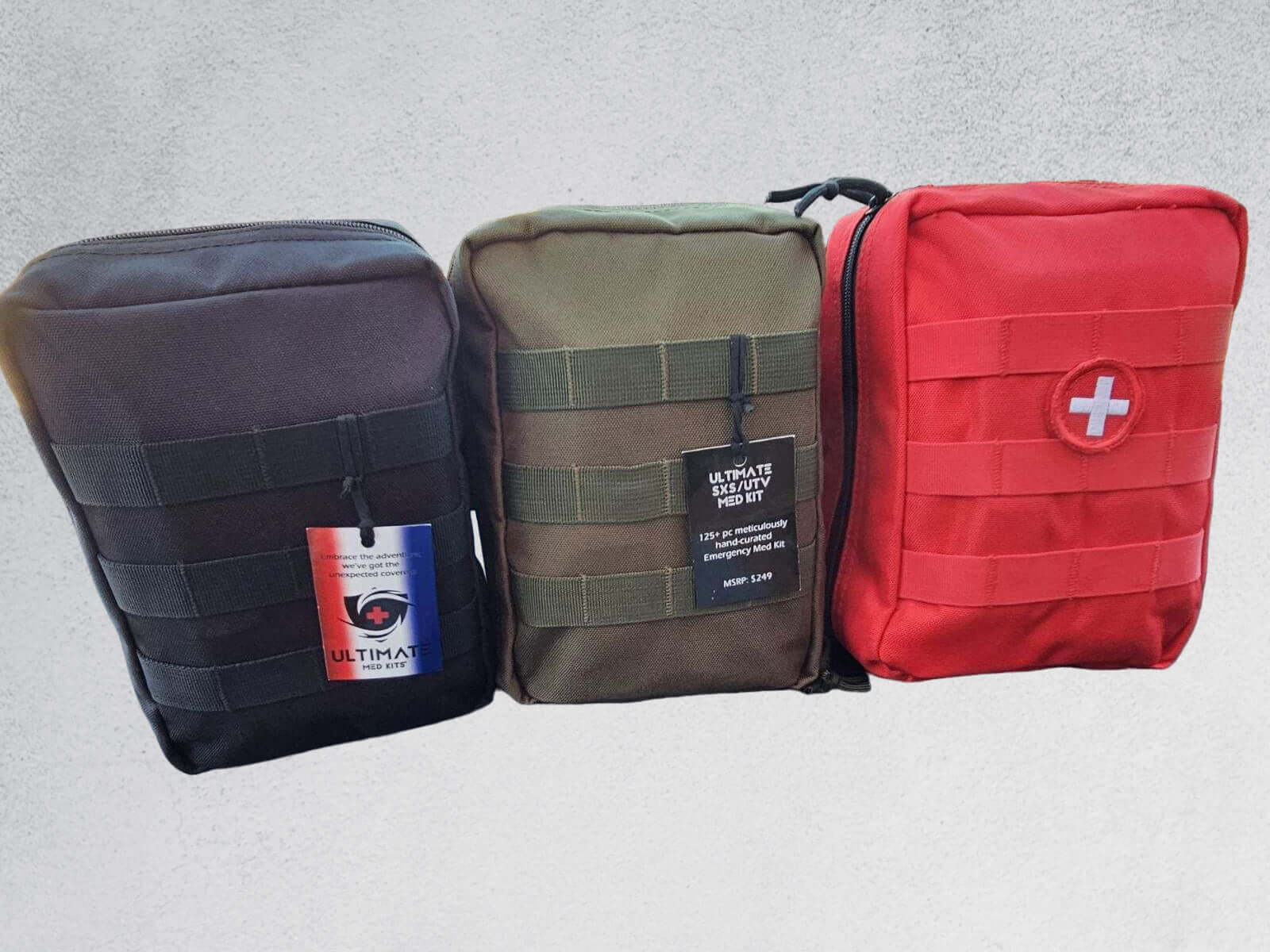 Marshin Whips Ultimate Med Kits – Rugged Terrain