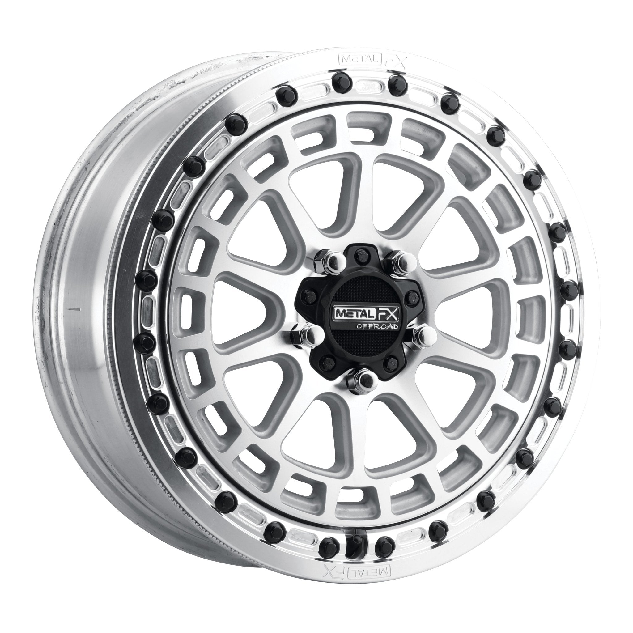 17" Outlaw R Beadlock - Raw | Metal FX Offroad - UTV Wheels – Rugged ...