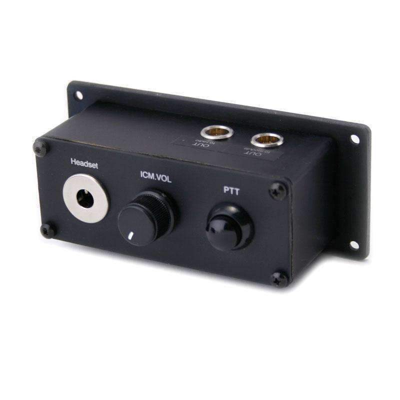 Rugged Radios Dual Radio Jack Box Headset Station with PTT for RRP800 ...