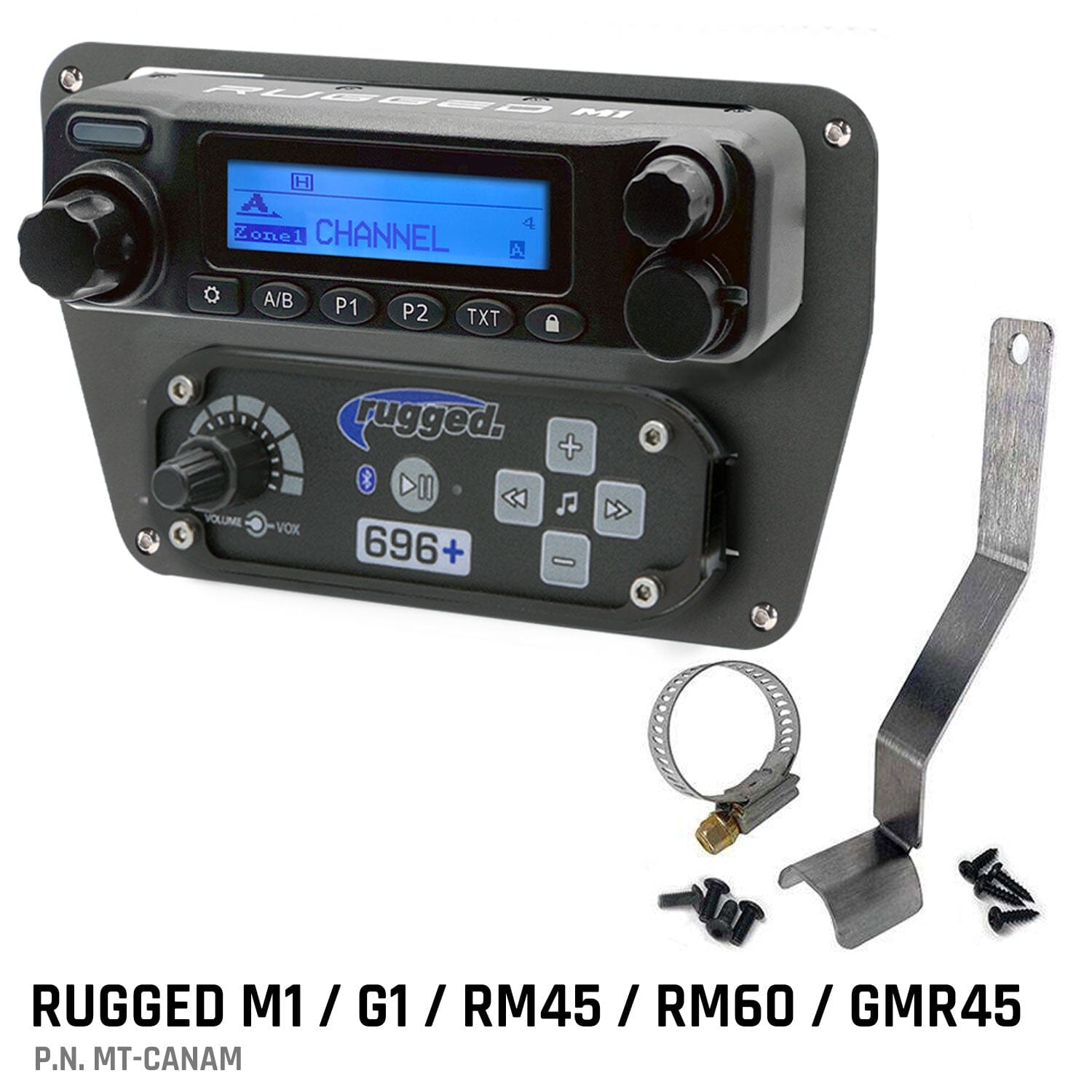 Rugged Radios Can-Am Commander Intercom and Radio Mount – Rugged Terrain