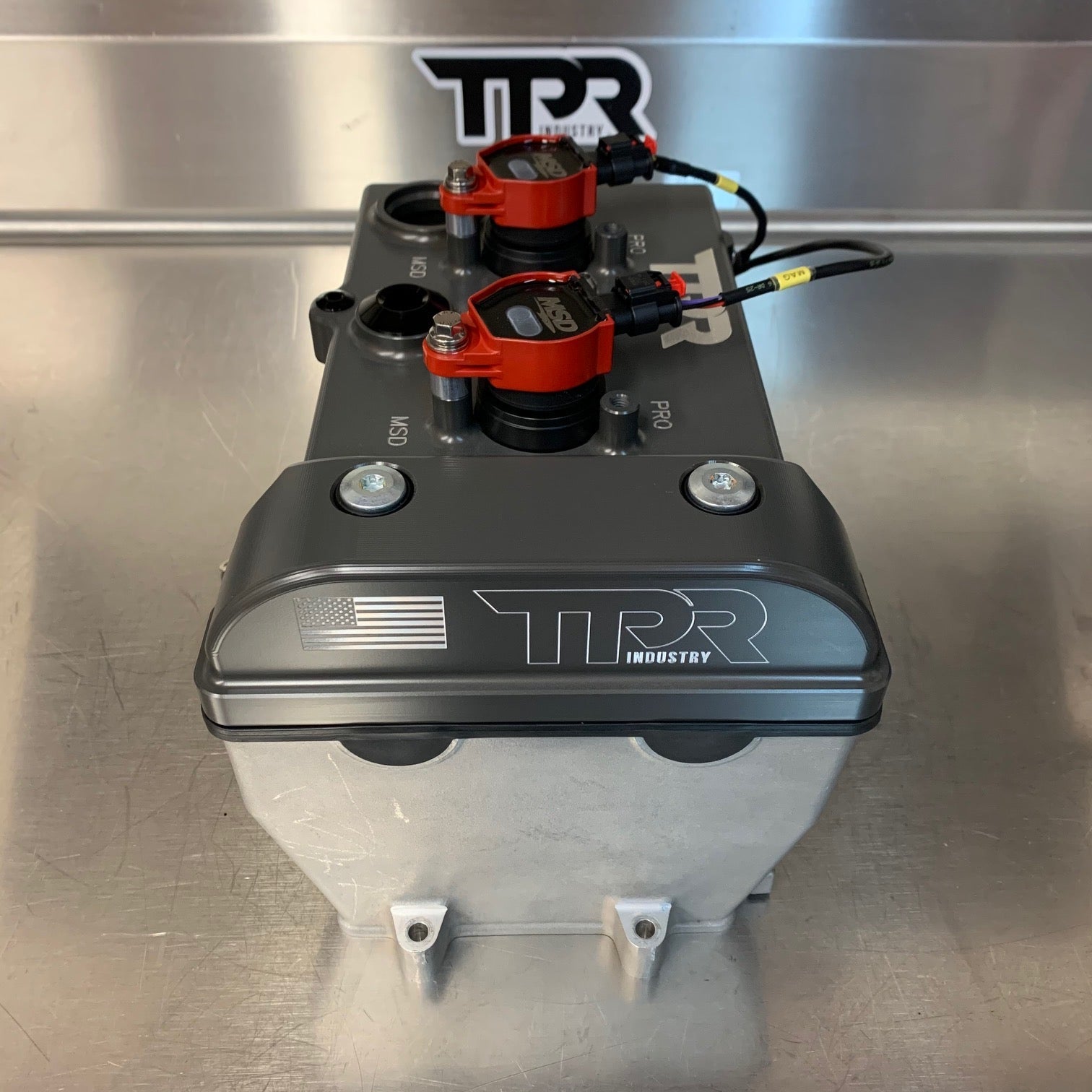 TPR010 - HARD CLEAR Billet Valve Cover W/Oilers - RZR – Rugged Terrain