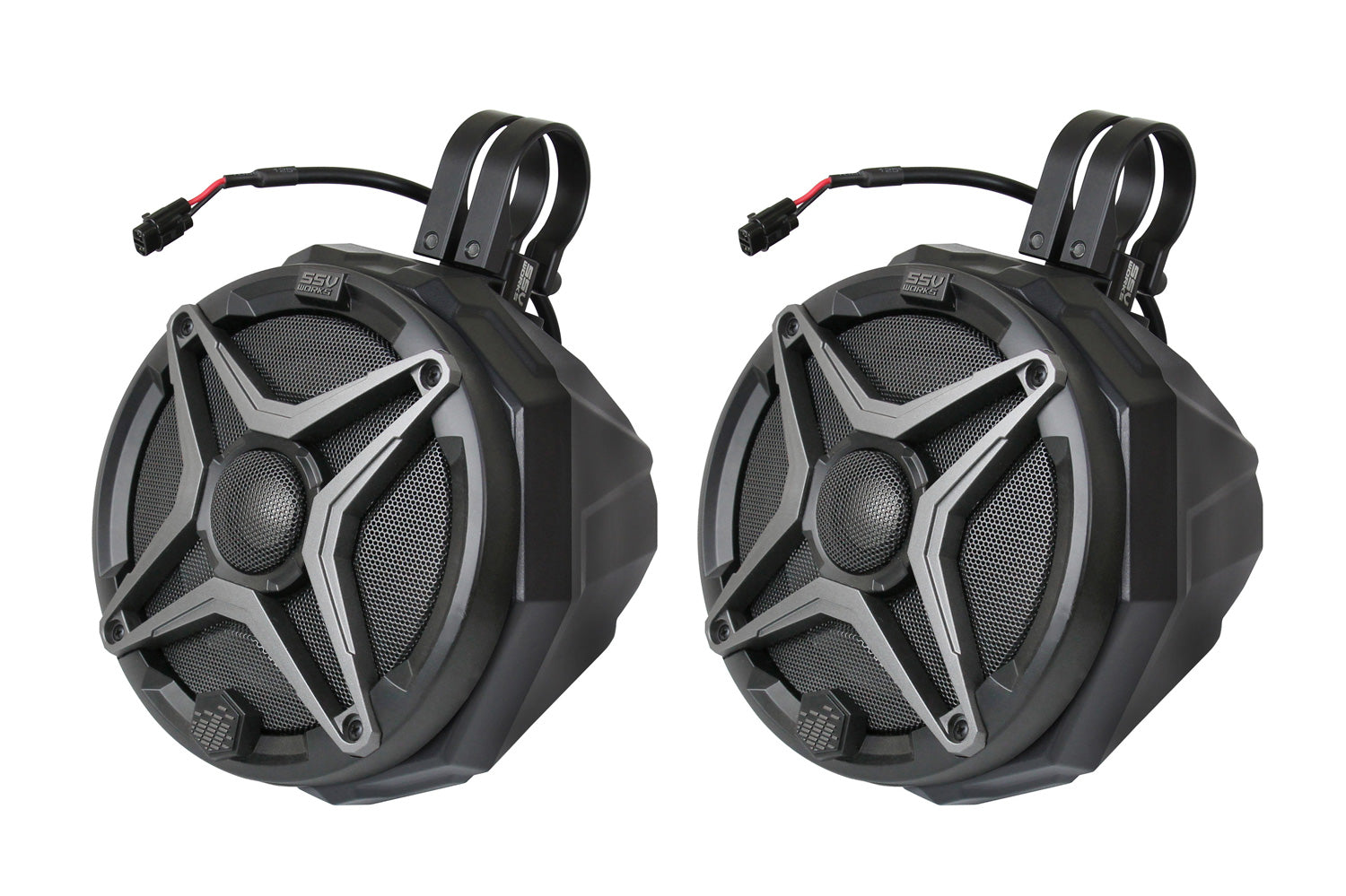 Universal 6.5" Cage-Mounted Speaker Pods – Rugged Terrain