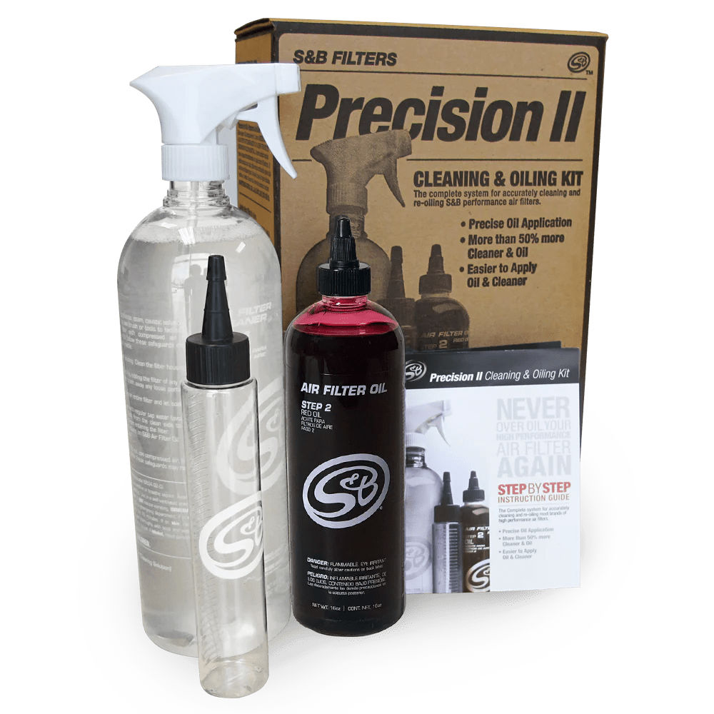 S&B Precision II Air Filter Cleaning and Oiling Kit – Rugged Terrain